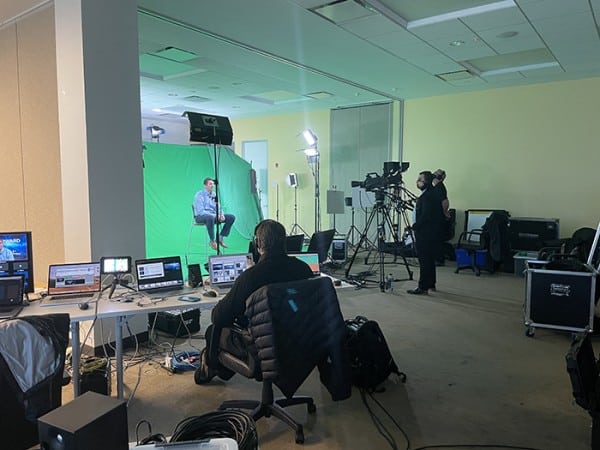 Zoom green screen shoot 700px - Ball Media - Miami Video Production ...